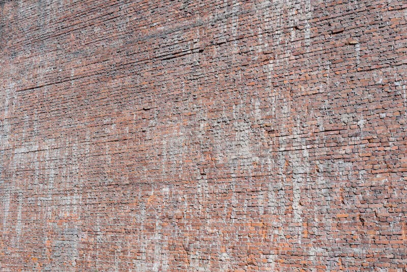Brick Textured Background or Wallpaper of Old Red Color Stock Image ...