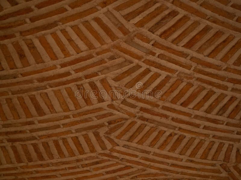 Brick and Thick Mortar in Repeating Arc Pattern Stock Image - Image of ...