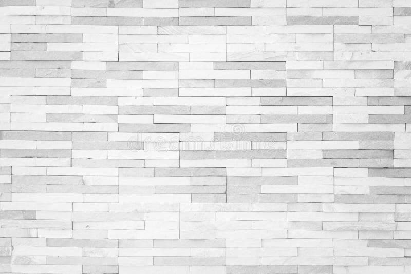 Brick Tile Wall Texture Pattern Background in White Grey Color Stock ...