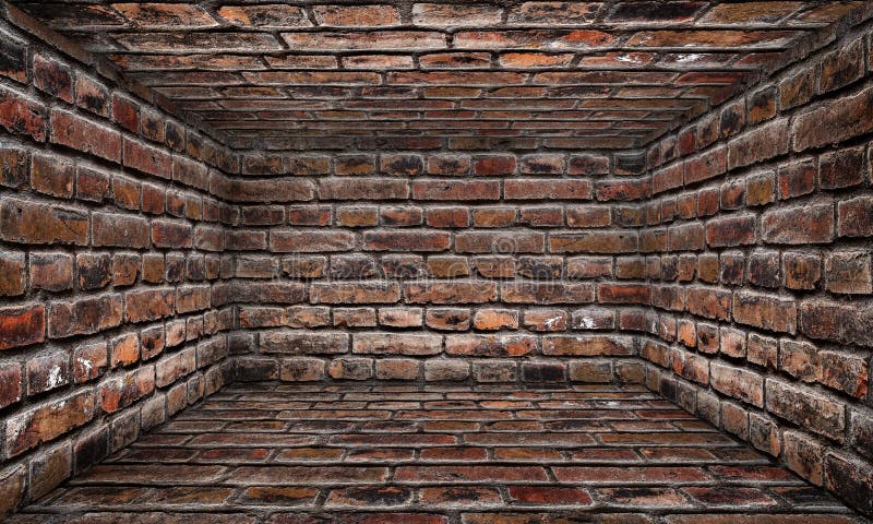 Brick Urban Interior Stage stock illustration. Illustration of design ...