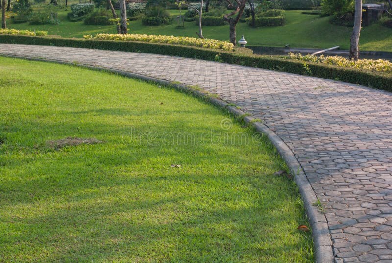 Brick walkway stock photo. Image of bricks, diagonal - 38390850