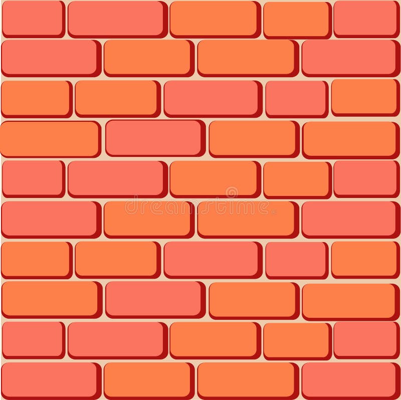 Brick wall stock vector. Illustration of material, pattern - 10758972