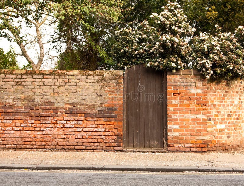 Brick wall stock photo. Image of protective, passageway - 20438796