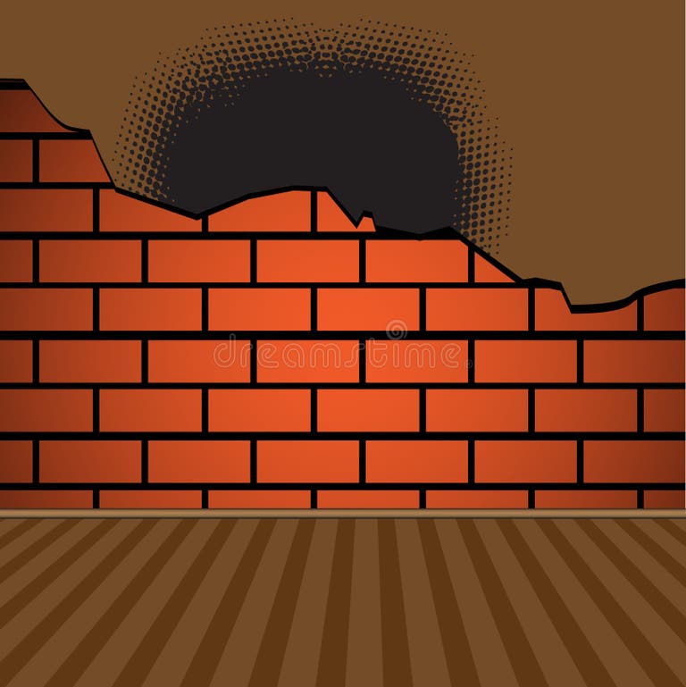 Falling Brick Wall Stock Illustrations – 1,020 Falling Brick Wall Stock ...