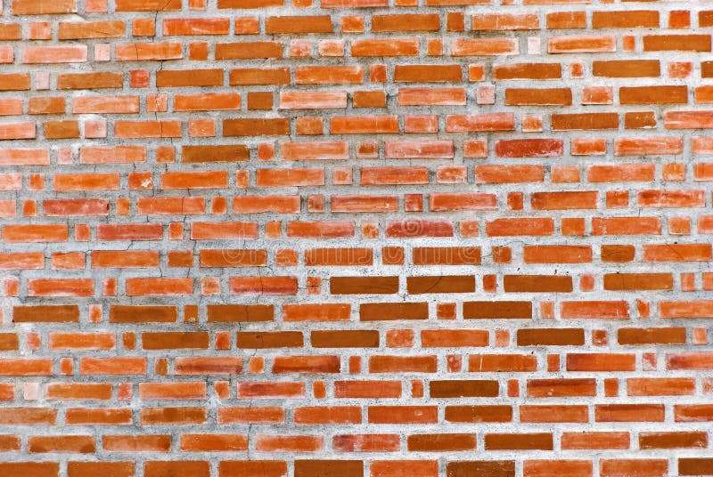 Brick Wall stock image. Image of exterior, building, cement - 7265893