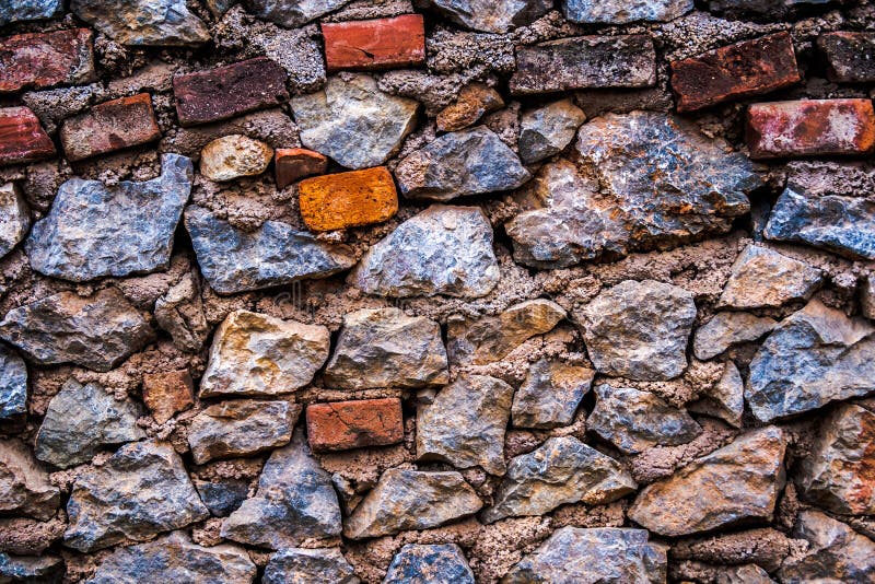 Brick Wall. Abstract Background with Bricks Stock Image - Image of ...
