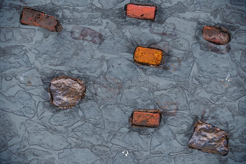 Brick Wall. Abstract Background with Bricks Stock Image - Image of ...