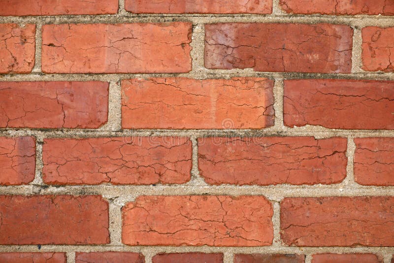 Brick Wall with Angular Stones Stock Image - Image of plates, cement ...