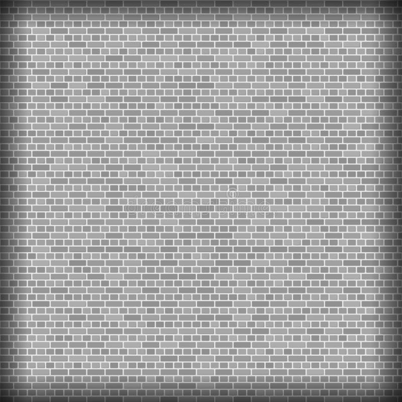 Brick Wall Background. Abstract Grey Brick Pattern Stock Vector ...