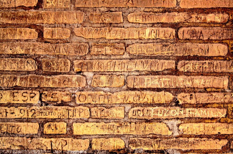 Brick wall background stock photo. Image of aged, regular - 30338456