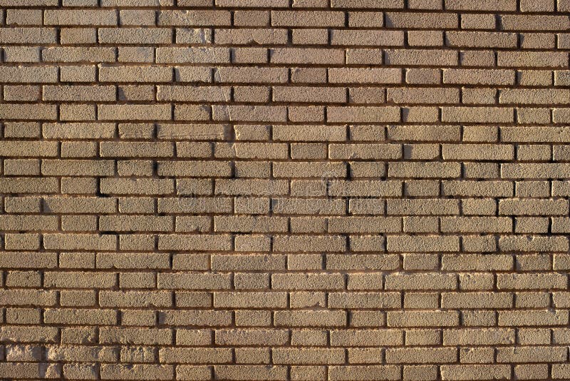 Brick Wall Background at Sunset with Sun Rays, Stone Texture Stock ...