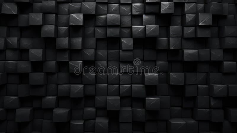 Brick Wall Background, Vantablack Grunge Texture or Pattern for Design ...