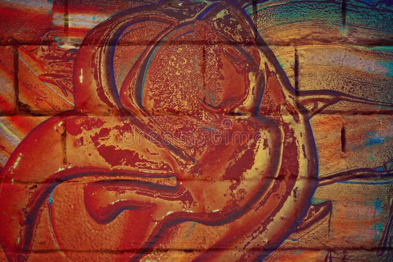 Brick Wall - Architecture Abstract Pattern Stock Illustration ...