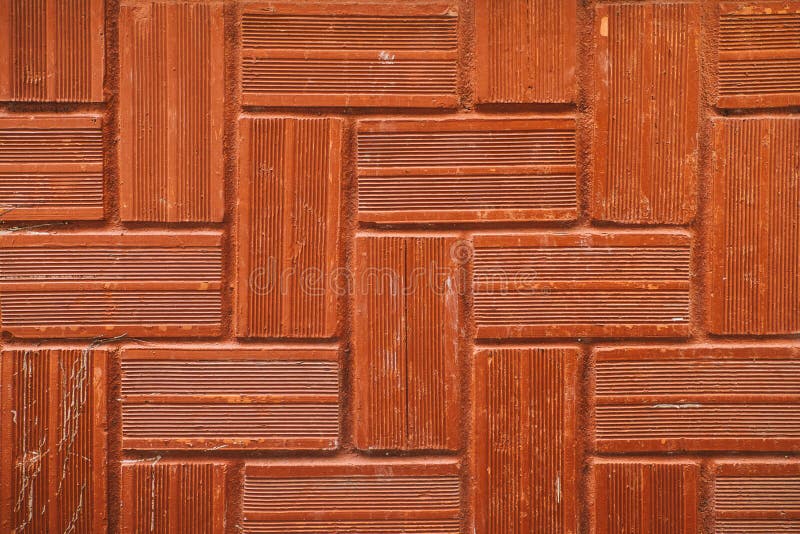 Brick Wall Backgrounds Normal Color Stock Image - Image of construction ...