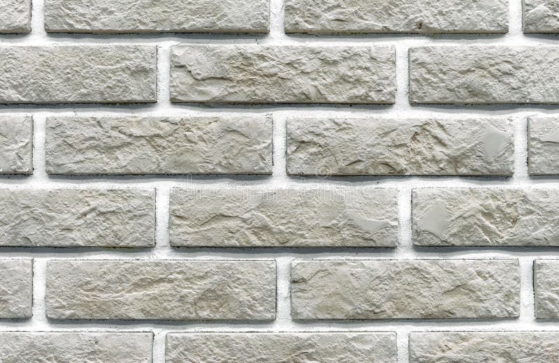 Brick Wall of Beige Bricks. Background and Texture of Brickwork Stock ...