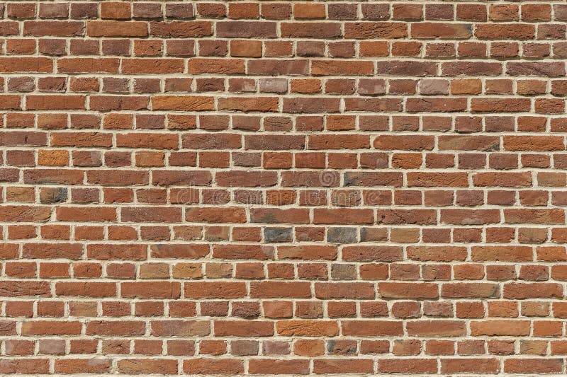 Brick Wall. Brickwork from an Old Brick in a Rustic Style. Structure ...