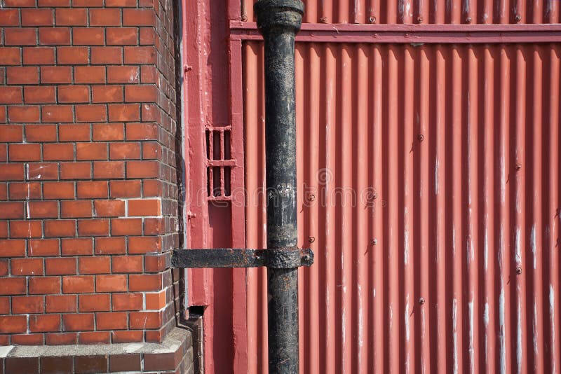 Brick wall stock photo. Image of facade, arch, brickwork - 275967324