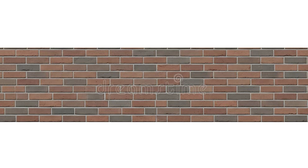 Brick Wall Composed of Alternating Red and Dark Gray Bricks Arranged in ...