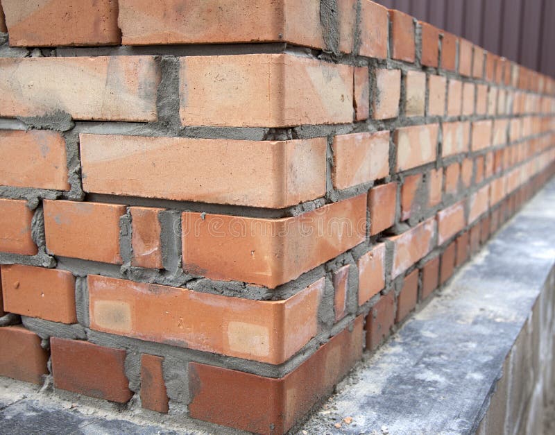 Brick wall stock image. Image of material, construction - 85065933