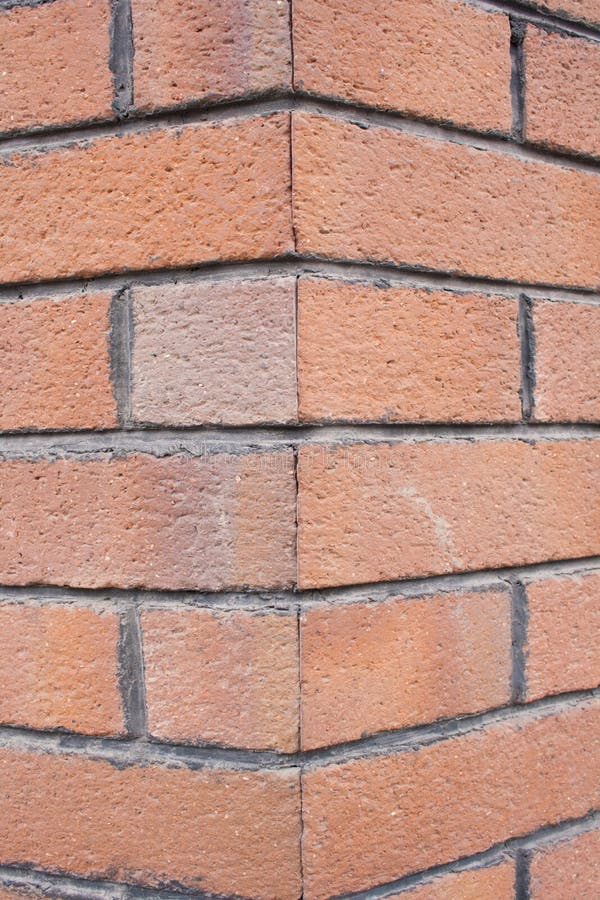 Brick wall corner stock photo. Image of texture, wall - 43521990