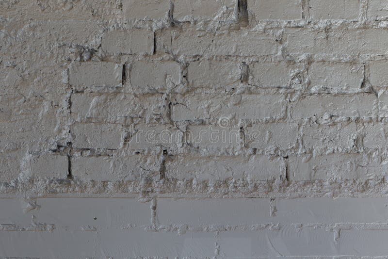 A Brick Wall Covered with Enamel As Interior Decor - Unique Textures ...