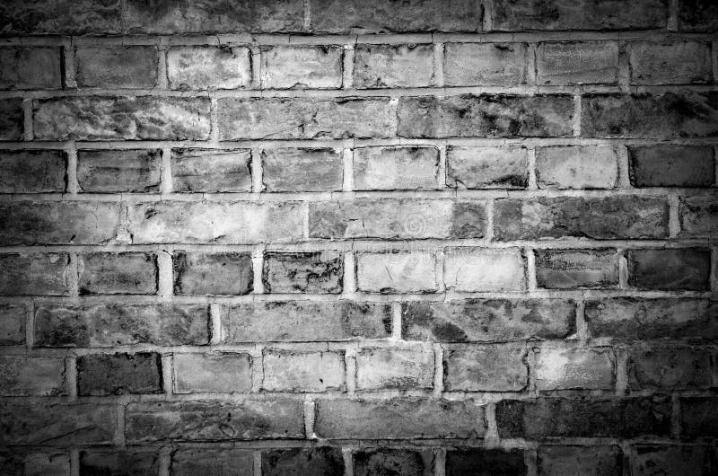Brick Wall, Dark Vintage Rustic Look, Background Texture Stock Photo ...