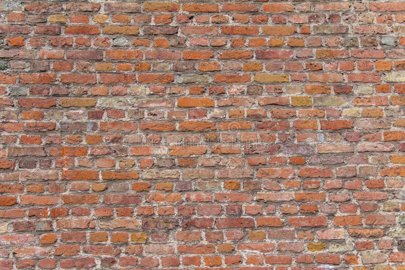 Rundown brick wall detail stock image. Image of detail - 102593735