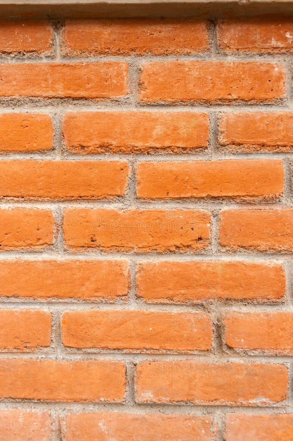 Brick wall detail stock photo. Image of property, handmade - 257870894