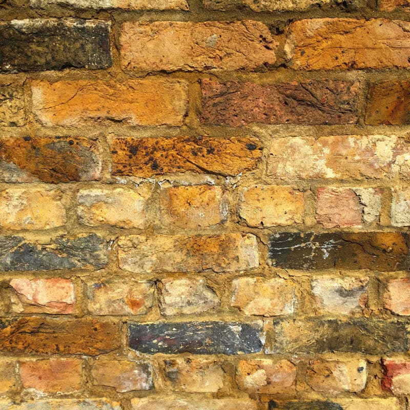 Brick Wall stock photo. Image of showing, brick, cement - 166865194