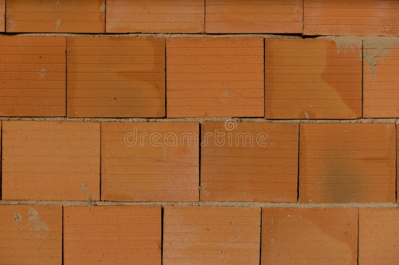 Brick Wall Displaying Textured Surface and Warm Hues, Perfect for ...