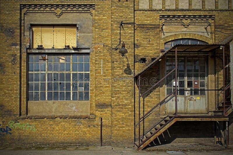 Old brick facade stock photo. Image of descent, brick - 32262726