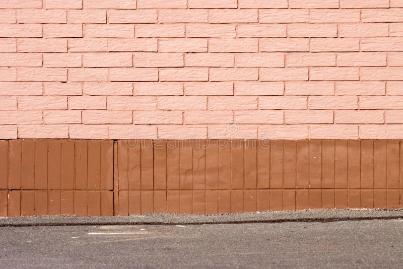 Brick Wall and Ground Closeup Stock Photo - Image of brick, wall: 3011526