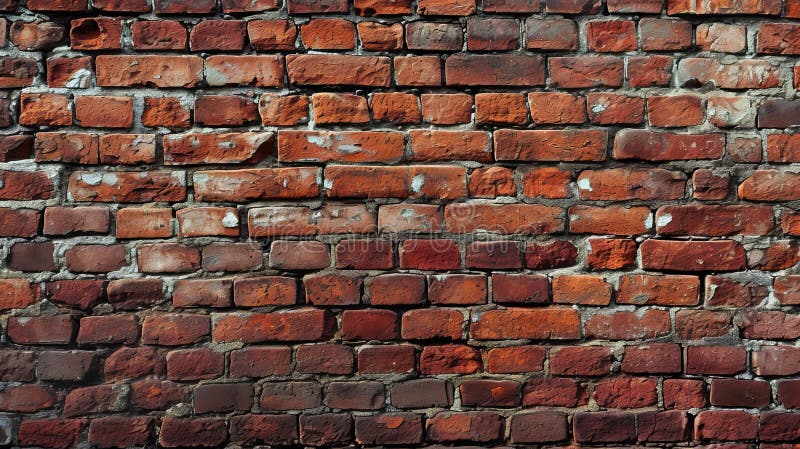 A Brick Wall Made of Red Bricks Stock Image - Image of durable, pattern ...