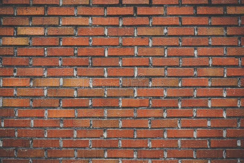 Brick Wall with Many Bricks Stock Photo - Image of vintage, pieces ...
