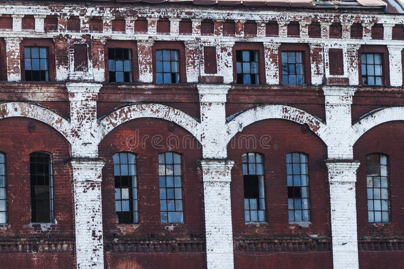 Brick Wall of an Old Building, Texture. Stock Image - Image of style ...