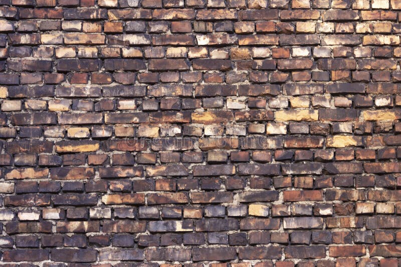The Texture of Aged Brickwork Stock Image - Image of dirty, texture ...