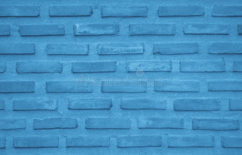 Brick Wall Painted with Pale Blue Paint Pastel Calm Tone Texture ...