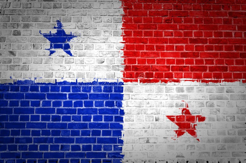 Brick Wall Panama stock illustration. Illustration of block - 259041546