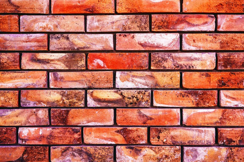 Brick Wall Pattern, Texture of a Brickwork Facade Stock Photo - Image ...