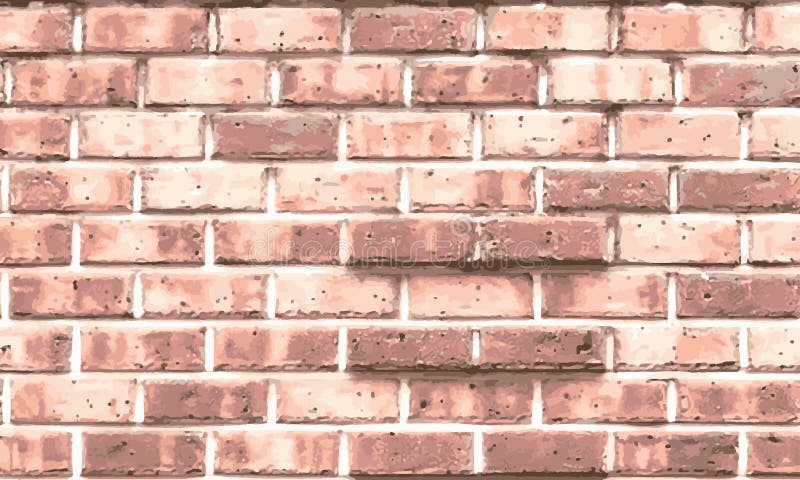 Brick Wall Pattern Texture Vector Background. Old Brick Wall Background ...