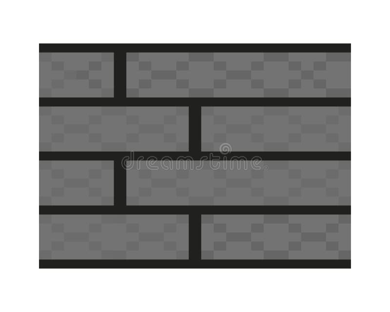 Texture Pixel Art Vector Brick Stone Wall Stock Illustrations – 125 ...