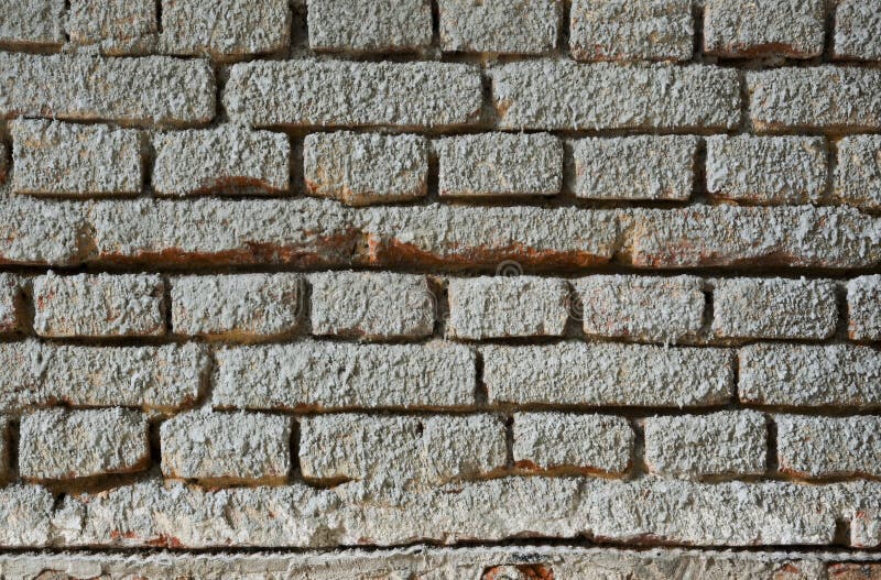 Brick Wall and Plaster stock photo. Image of plaster - 25804900