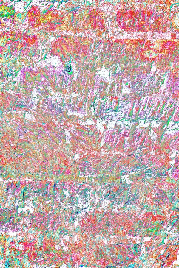 Brick Wall in Poor Condition, Notches on the Brick Wall. Changed Color ...