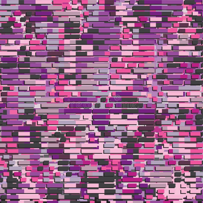 Brick Wall Rectangle Squares Modern Fabric Interior Background Pattern ...