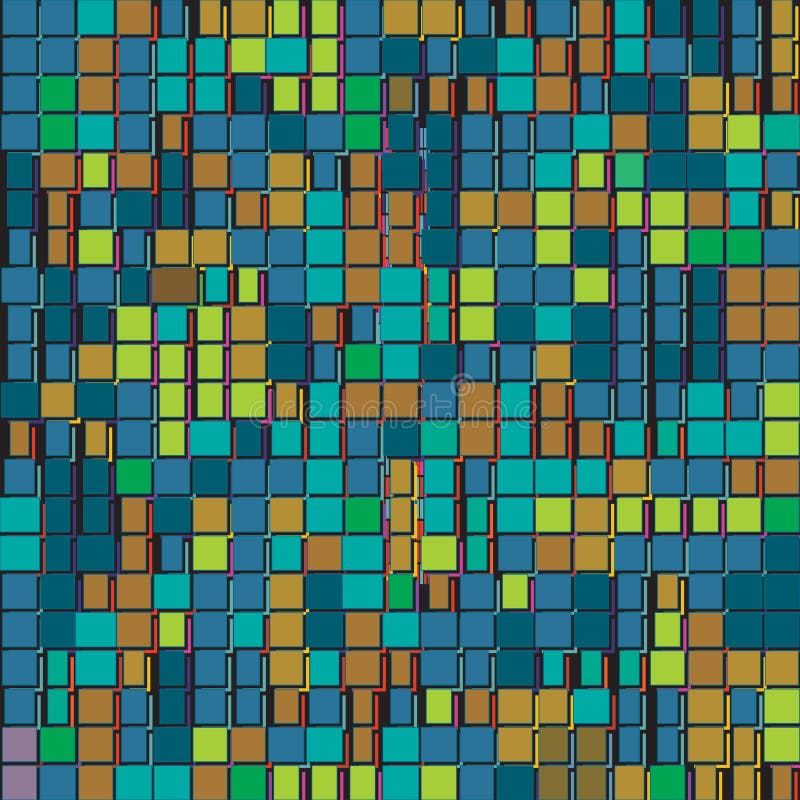 Brick Wall Rectangle Squares Modern Fabric Interior Background Pattern ...