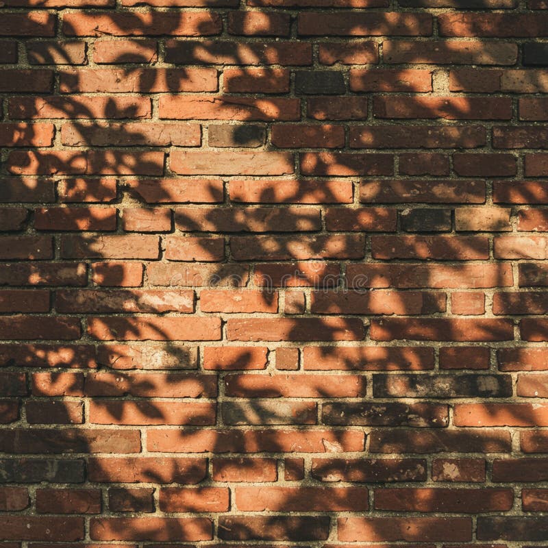A Brick Wall with Red and Brown Bricks Arranged in a Horizontal Pattern ...