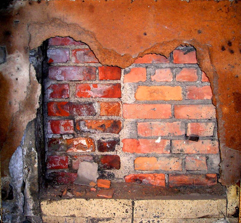 Brick Wall And Rust Picture. Image: 2391421