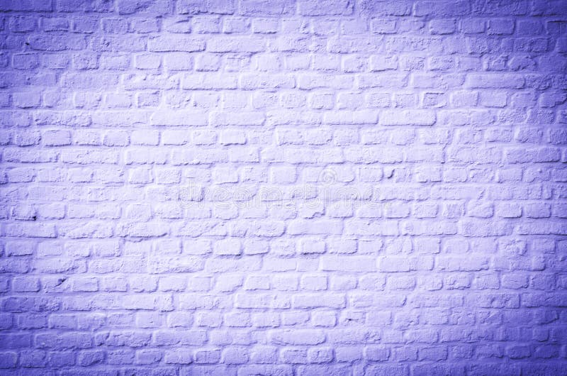 Brick Wall, Purple Rustic Look, Background Texture Stock Photo - Image ...