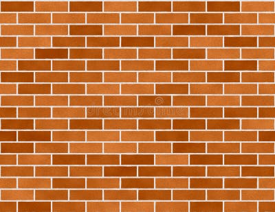 Brick Wall Seamless Background Small Bricks Stock Illustration ...