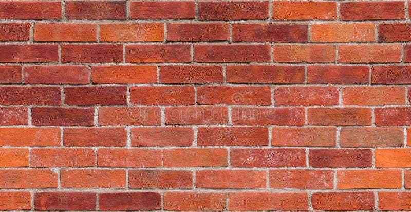 Brick Wall Seamless Background Texture Stock Photo - Image of copy ...